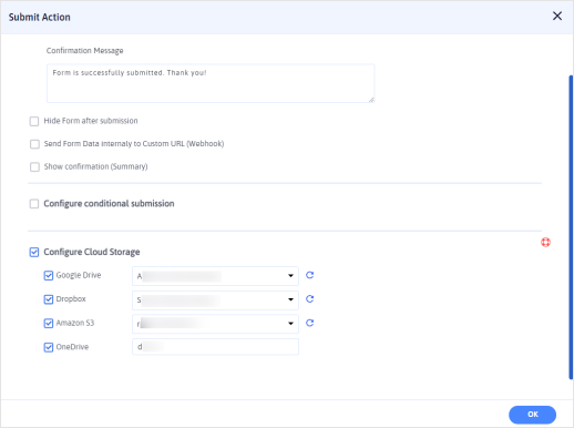 Cloud Storage Integration with ARForms - PluginsPress.com