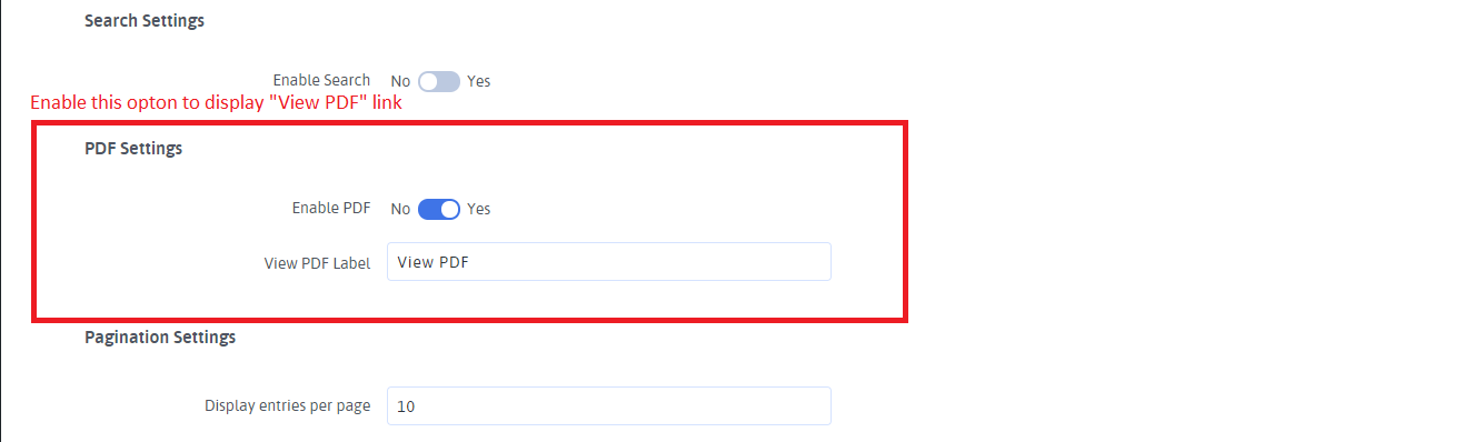Front End Entries View - Best WordPress Form Builder Plugin - ARForms